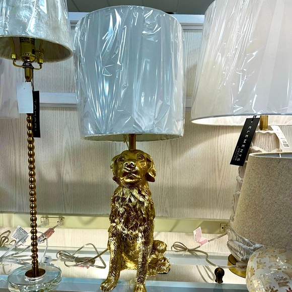 Thomasville | Other | Gorgeous Golden Retriever Lamp Puppy Size In ...
